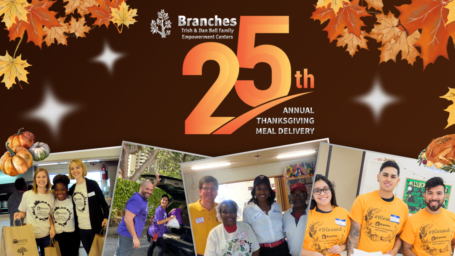 Thanksgiving Meal Delivery November 27th, 2025 - Branches